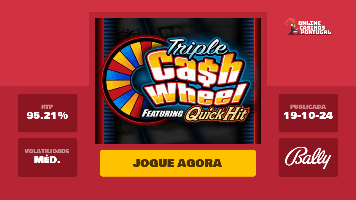 Triple Cash Wheel Slot Machine - Jogar Grátis