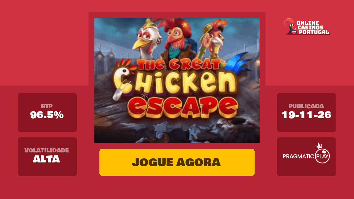 The Great Chicken Escape Slot Machine - Jogar Grátis