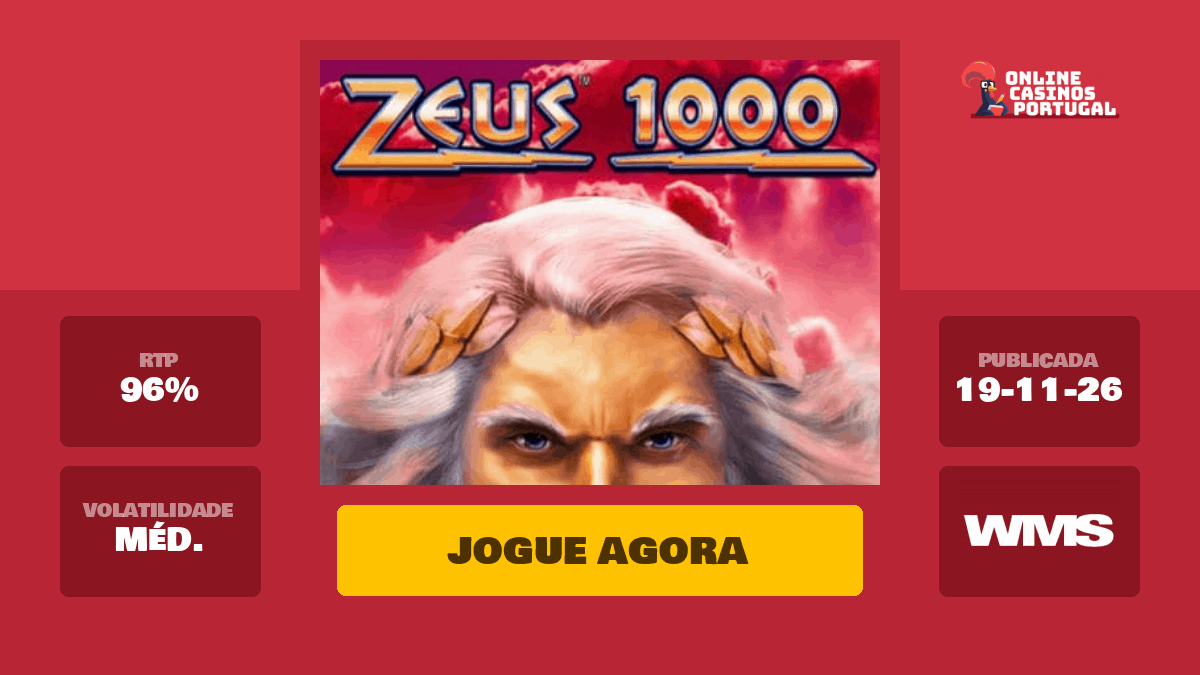 Zeus 1000 Slot Machine - Jogar Grátis