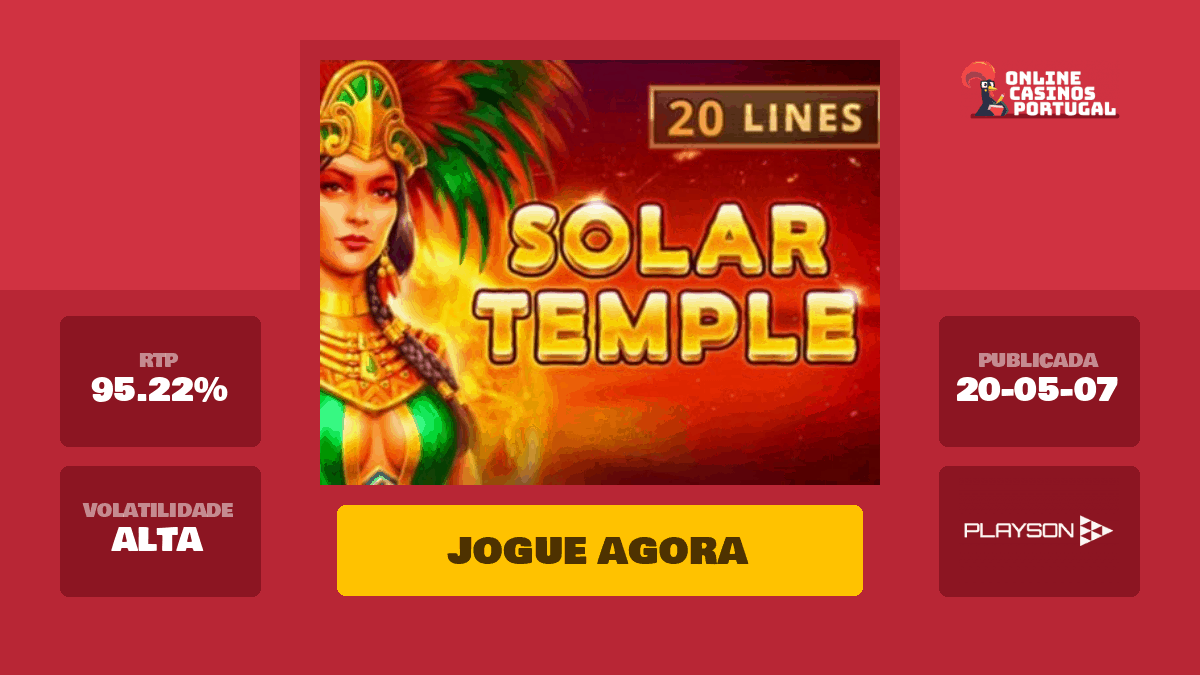 Solar Temple Slot Machine - Jogar Grátis