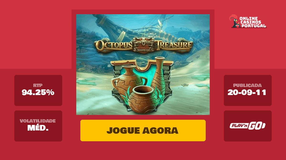Octopus Treasure Slot Machine - Jogar Grátis