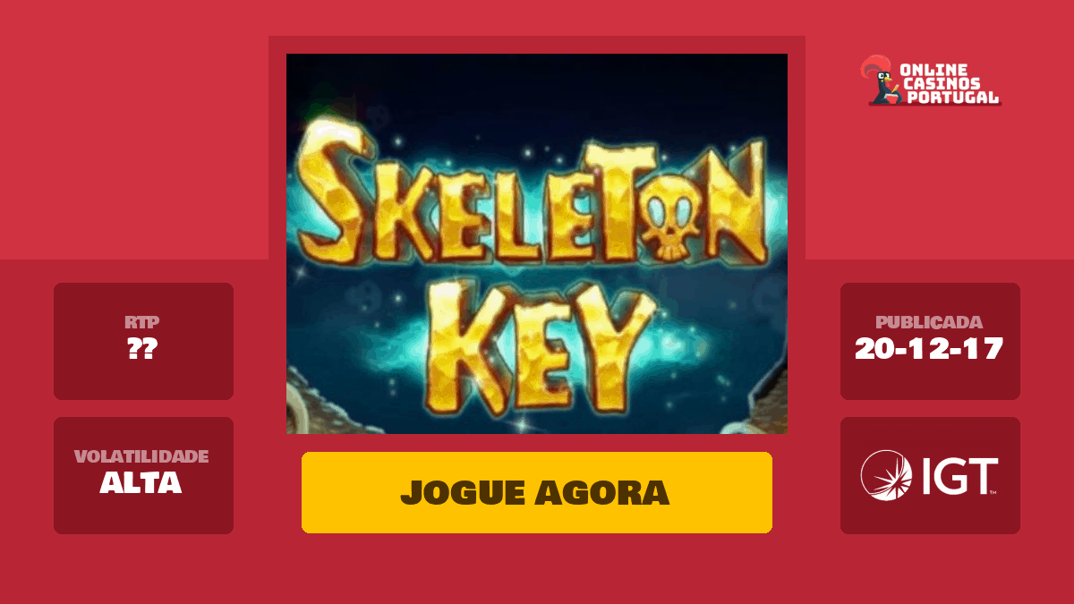 Skeleton Key Slot Machine - Jogar Grátis