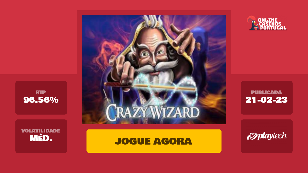 Crazy Wizard Slot Machine - Jogar Grátis