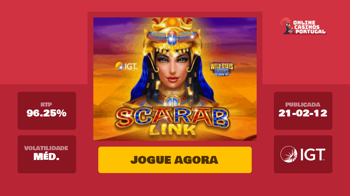 Scarab Link Slot Machine - Jogar Grátis