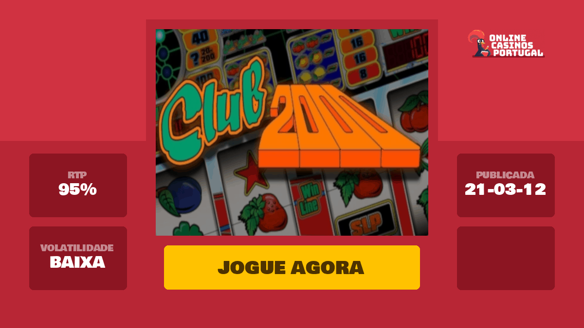 Club 2000 Slot Machine - Jogar Grátis