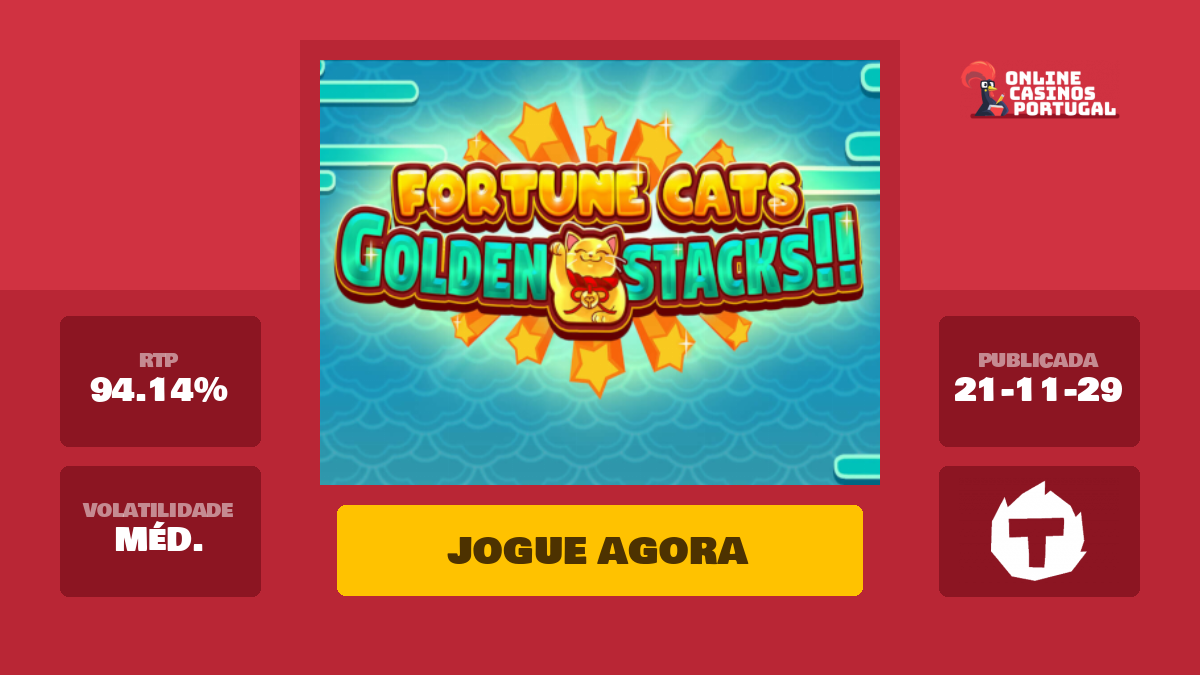 Fortune Cats Golden Stacks Slot Machine - Jogar Grátis