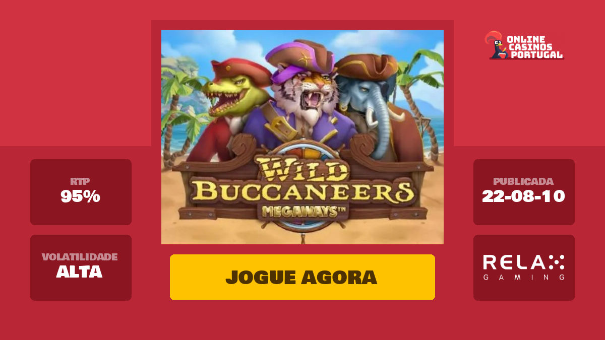 Wild Buccaneers Megaways Slot Machine - Jogar Grátis