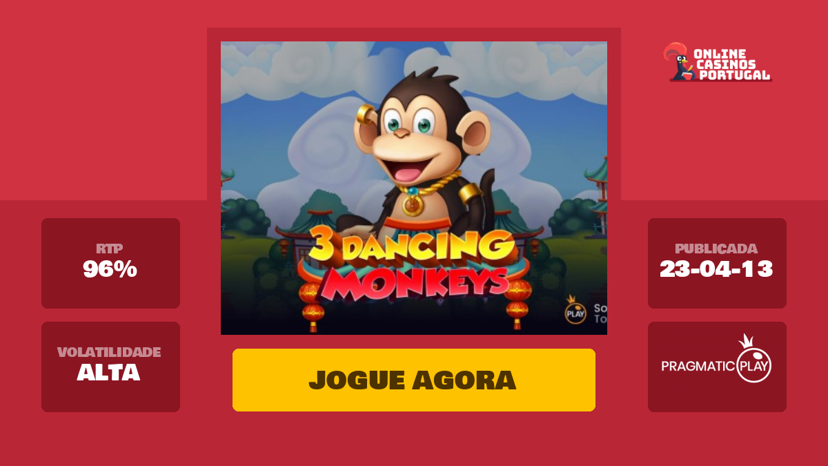 3 Dancing Monkeys Slot Machine - Jogar Grátis