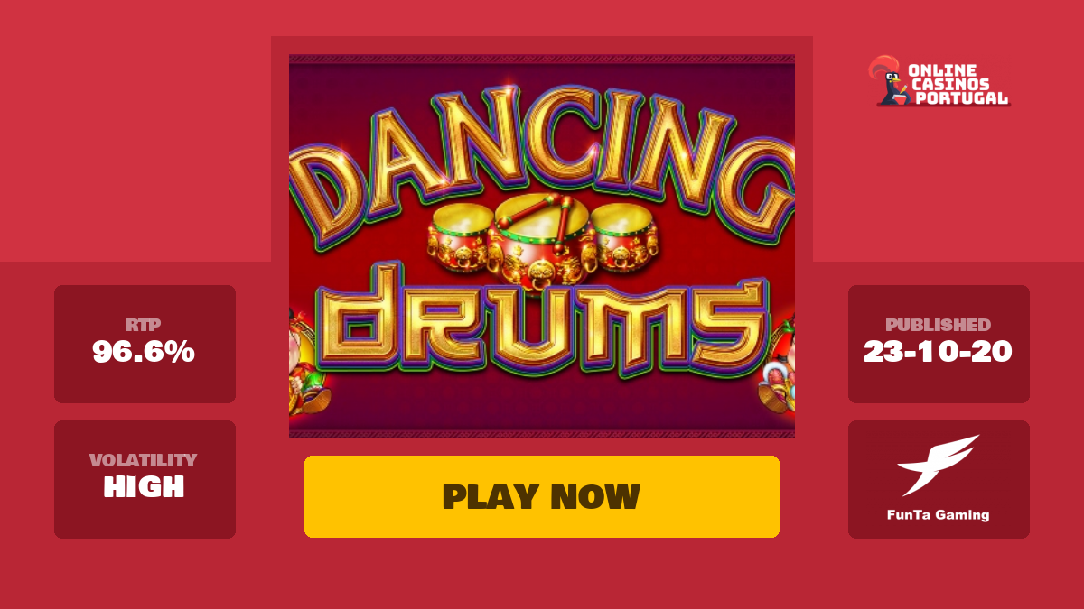 Dancing Drums Slot Machine | Jogue Grátis | Online Casinos Portugal