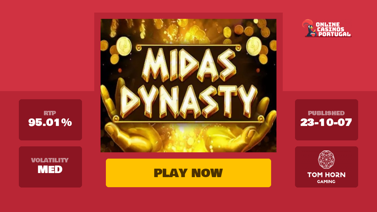 Midas Dynasty Slot Machine | Jogue Grátis | Online Casinos Portugal